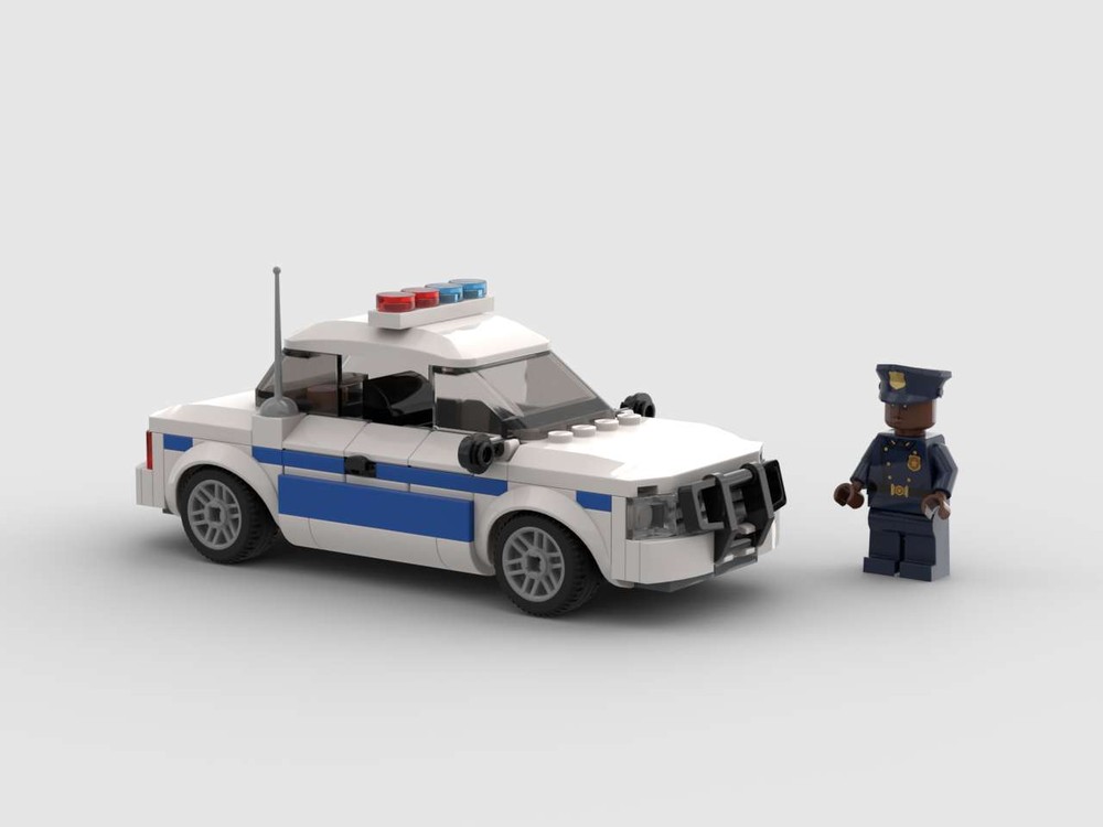 LEGO MOC Police Car by alchemist_allen | Rebrickable - Build with LEGO