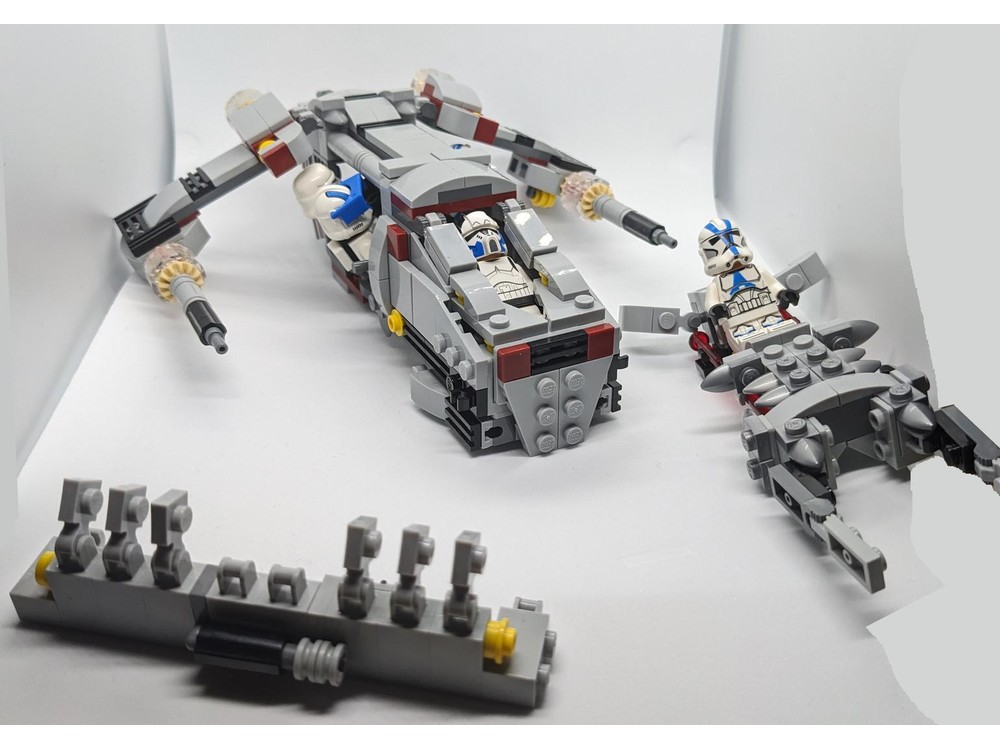Lego Moc Mini Laat Alternate Build 4 X 75345 By Clydedt Rebrickable