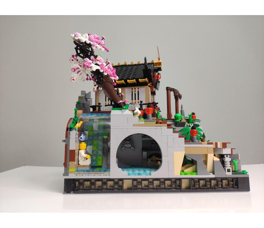 LEGO MOC THE NINJA TEMPLE by Lovestone | Rebrickable - Build with LEGO