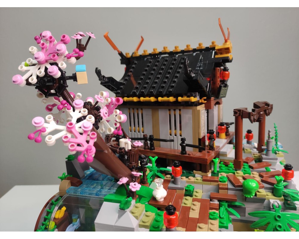 LEGO MOC THE NINJA TEMPLE by Lovestone | Rebrickable - Build with LEGO