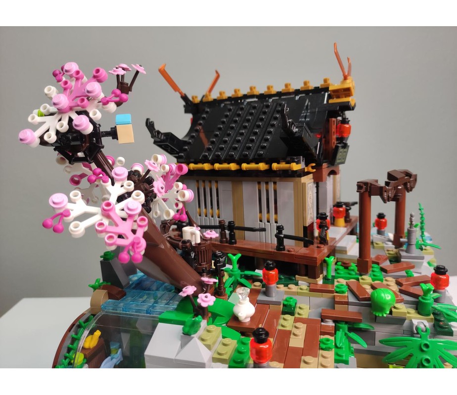 LEGO MOC THE NINJA TEMPLE by Lovestone | Rebrickable - Build with LEGO