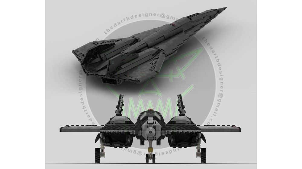 LEGO MOC SR-72 DARKSTAR | TOP GUN Maverick - 1:35 Scale by ...