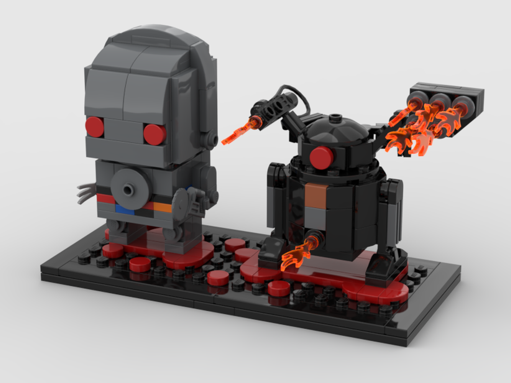 LEGO MOC BT-1 and Triple Zero (0-0-0) Brickheadz MOC by Aseir ...