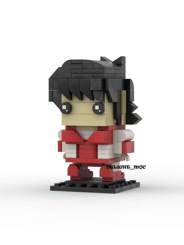 LEGO MOC Ryo of the Wildfire (Ronin Warriors) - without Armour version ...