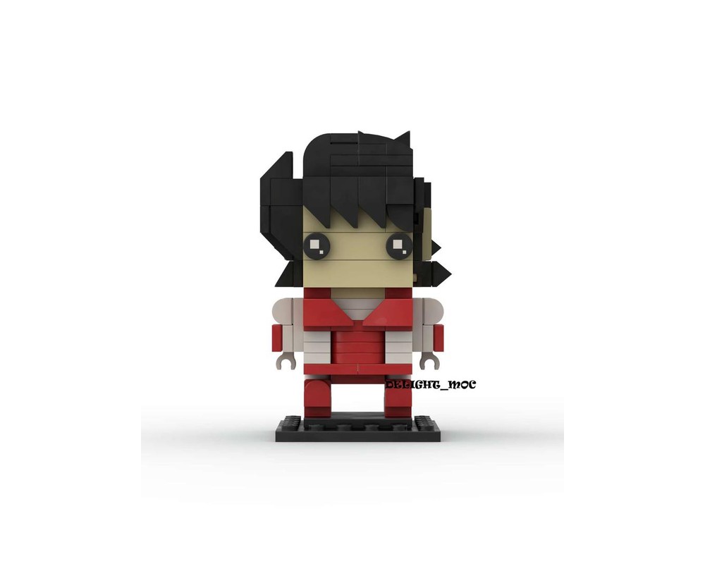 LEGO MOC Ryo of the Wildfire (Ronin Warriors) - without Armour version ...