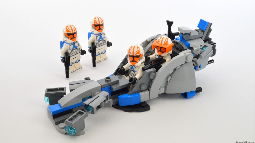 Lego Moc 332nd Clone Speeder By Dorianbricktron Rebrickable Build