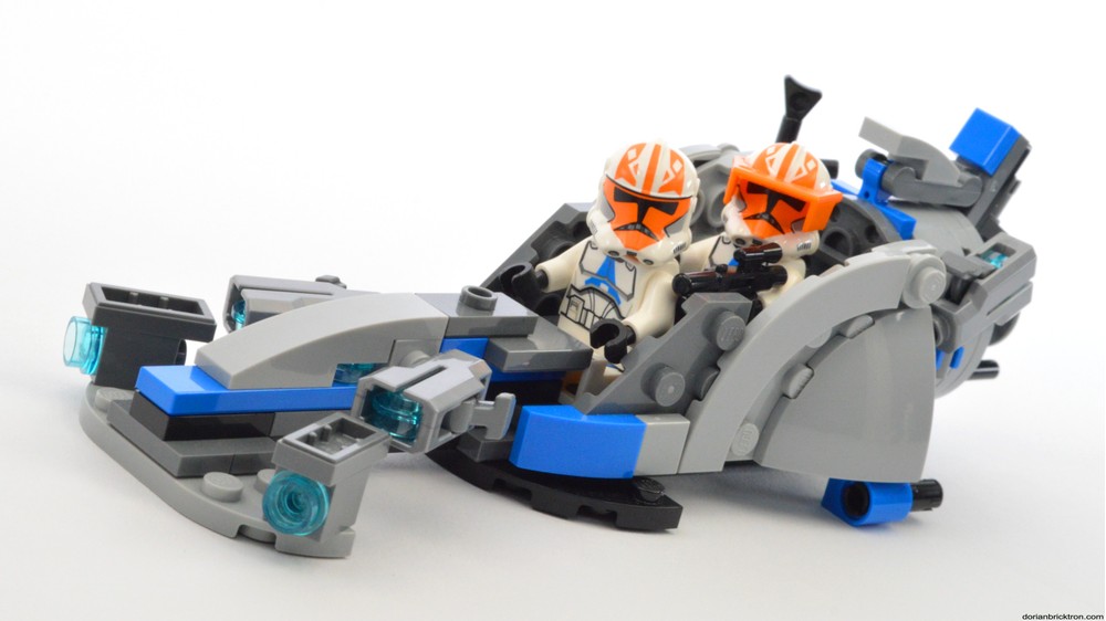 Lego Moc 332nd Clone Speeder By Dorianbricktron Rebrickable Build