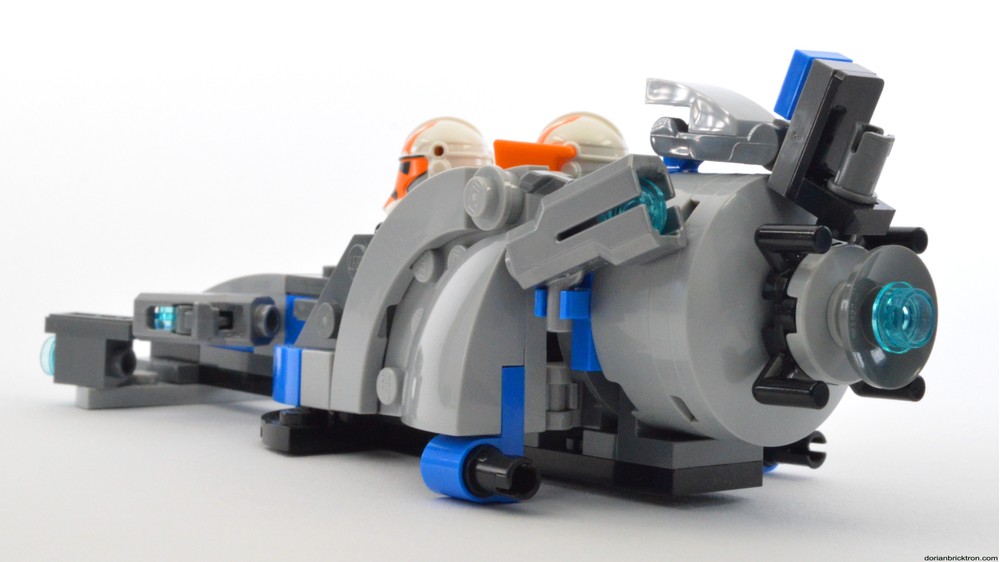 Lego Moc 332nd Clone Speeder By Dorianbricktron Rebrickable Build