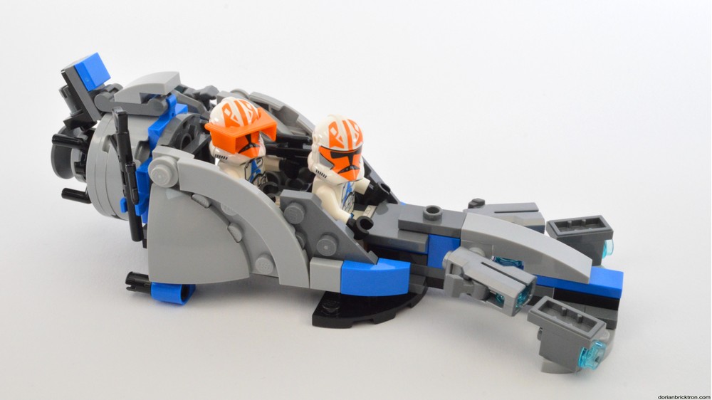 Lego Moc 332nd Clone Speeder By Dorianbricktron Rebrickable Build