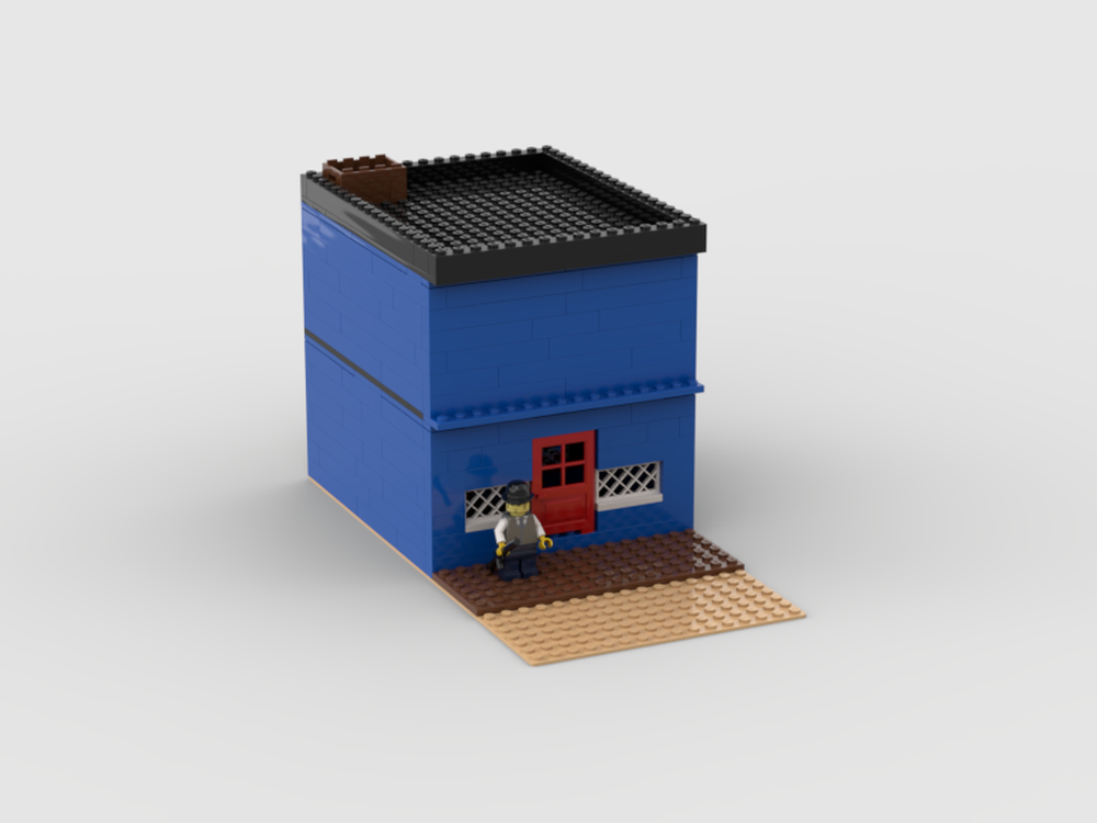 LEGO MOC Western Bank (classic pieces) by The-LEGO-Bro-14 | Rebrickable ...
