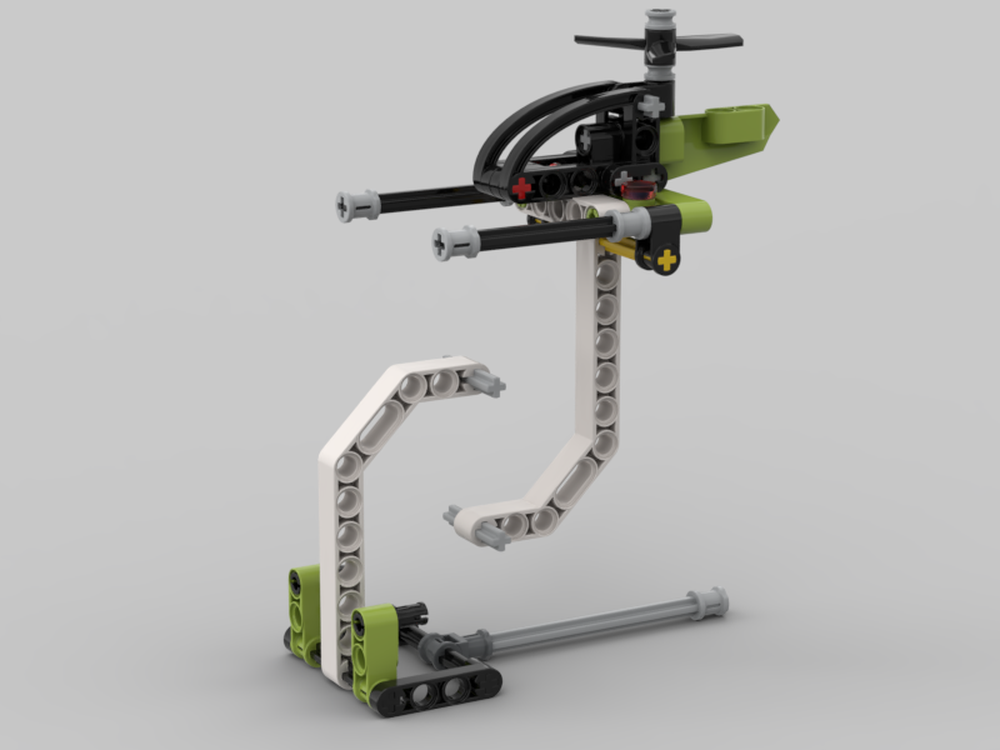 LEGO MOC Tensegrity helipad by diddesen | Rebrickable - Build with LEGO