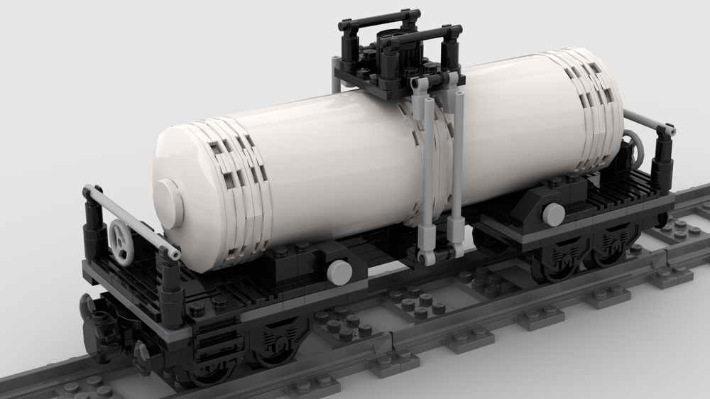 LEGO MOC Oil Tanker Wagon by scynox | Rebrickable - Build with LEGO