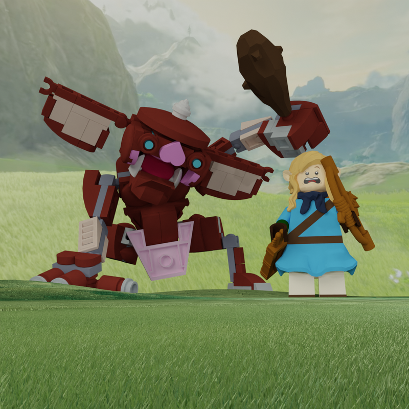 LEGO MOC Breath of the Wild: Bokoblin by jheewee | Rebrickable - Build ...