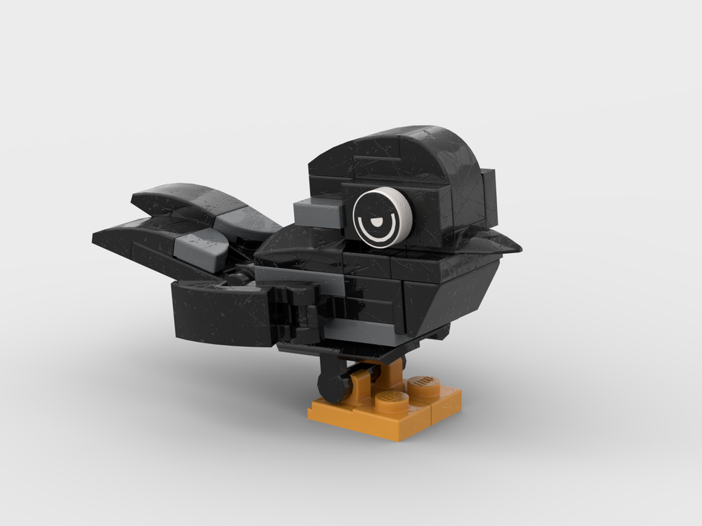 LEGO MOC Crow! (part of our Murder) by Qrys.And.Reading | Rebrickable ...