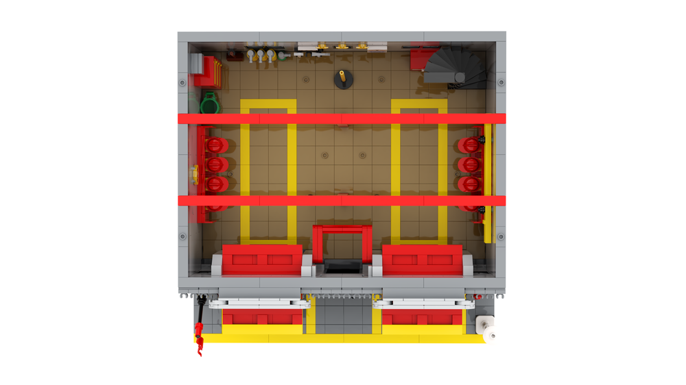 LEGO MOC Modular New York Firehouse by Creable | Rebrickable - Build ...