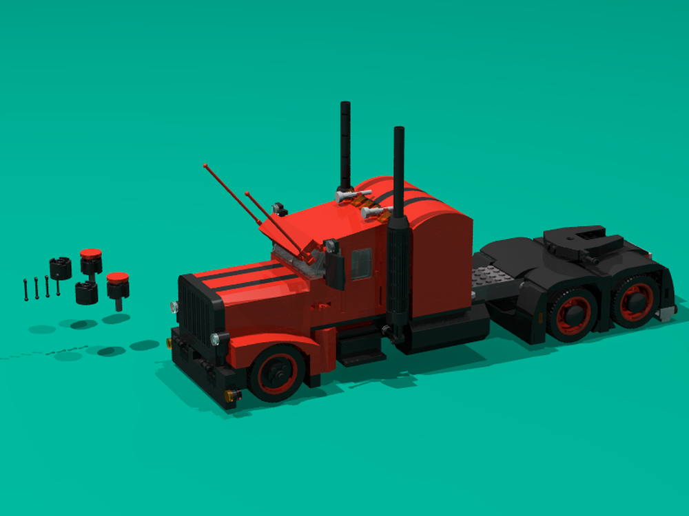 LEGO MOC Red n Black Pete 379 by Victaven | Rebrickable - Build with LEGO