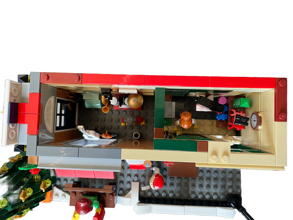 Lego Moc Holiday Main Street Corner Modular Alternate Build Of 10308 By