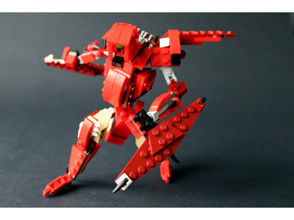 LEGO MOC Red UltraBot by AlteredBricks | Rebrickable - Build with LEGO