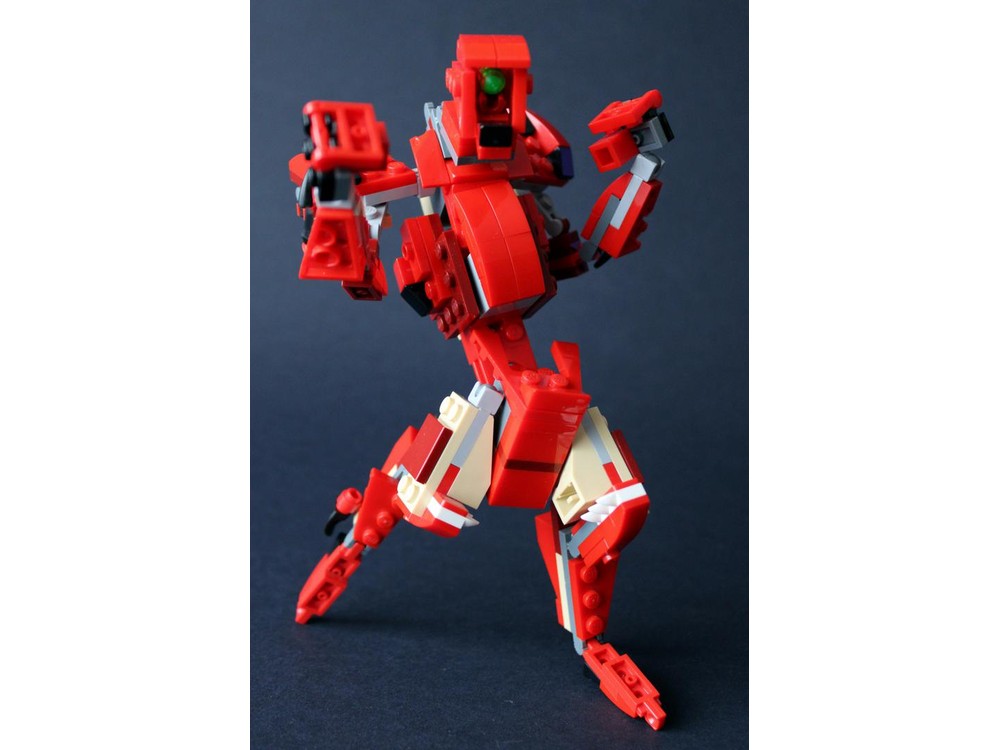 LEGO MOC Red UltraBot by AlteredBricks | Rebrickable - Build with LEGO