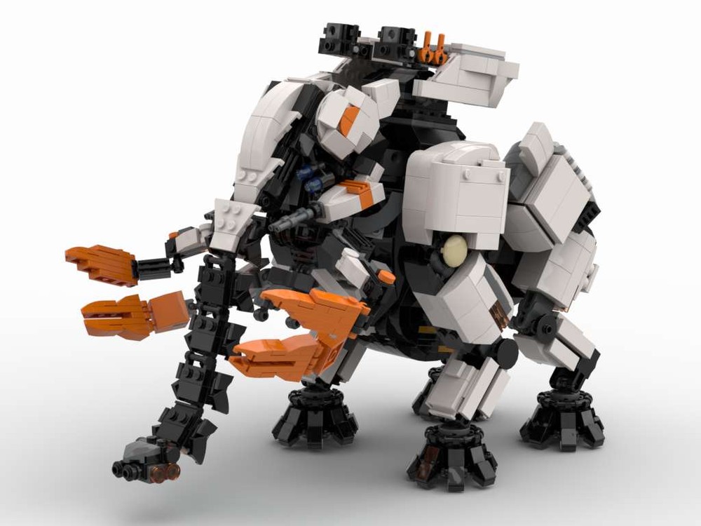 LEGO MOC Tremortusk and Apex Tremortusk from Horizon Forbidden West by ...