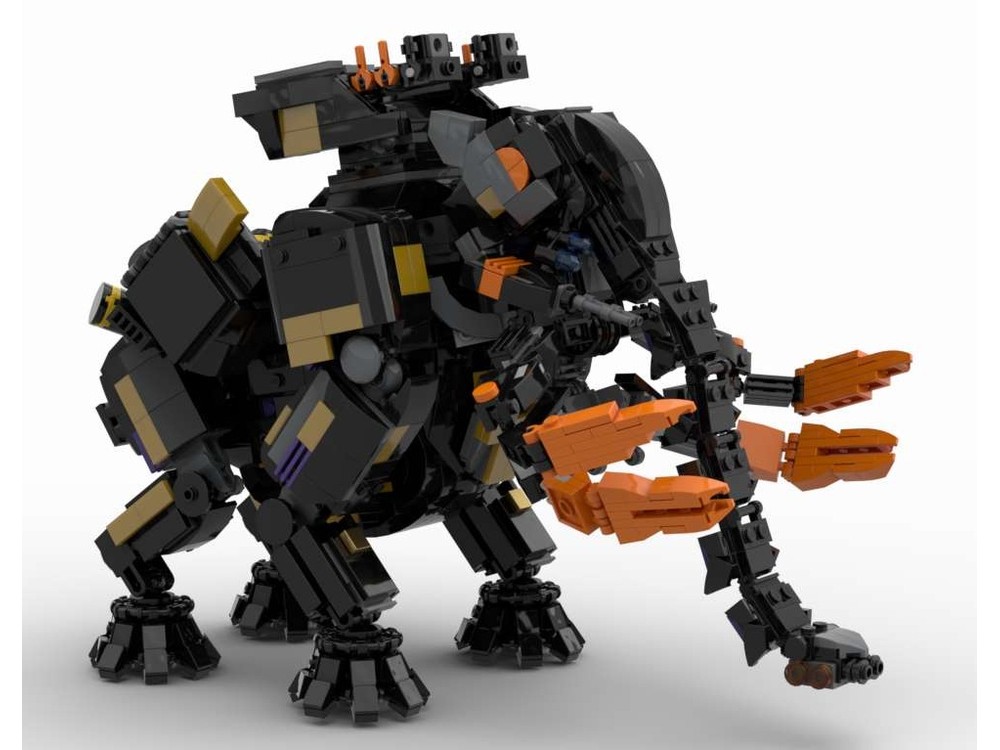 LEGO MOC-165079 Tremortusk and Apex Tremortusk from Horizon Forbidden ...