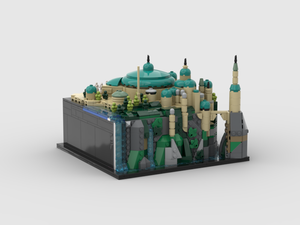 LEGO MOC Theed - Diorama by etczysz | Rebrickable - Build with LEGO