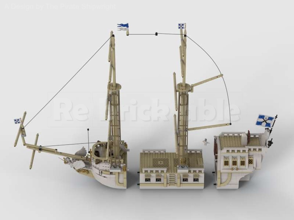 LEGO MOC The New Hope | Bluecoat Ship by The Pirate Shipwright ...