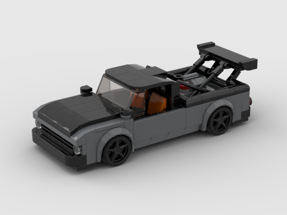 LEGO MOC 1968 Chevrolet C10 Custom by toms8wides | Rebrickable - Build ...