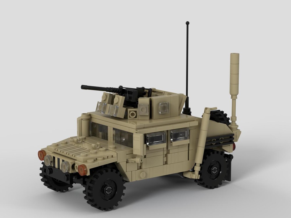 LEGO MOC M1151 Humvee by DinhTuanKiet | Rebrickable - Build with LEGO