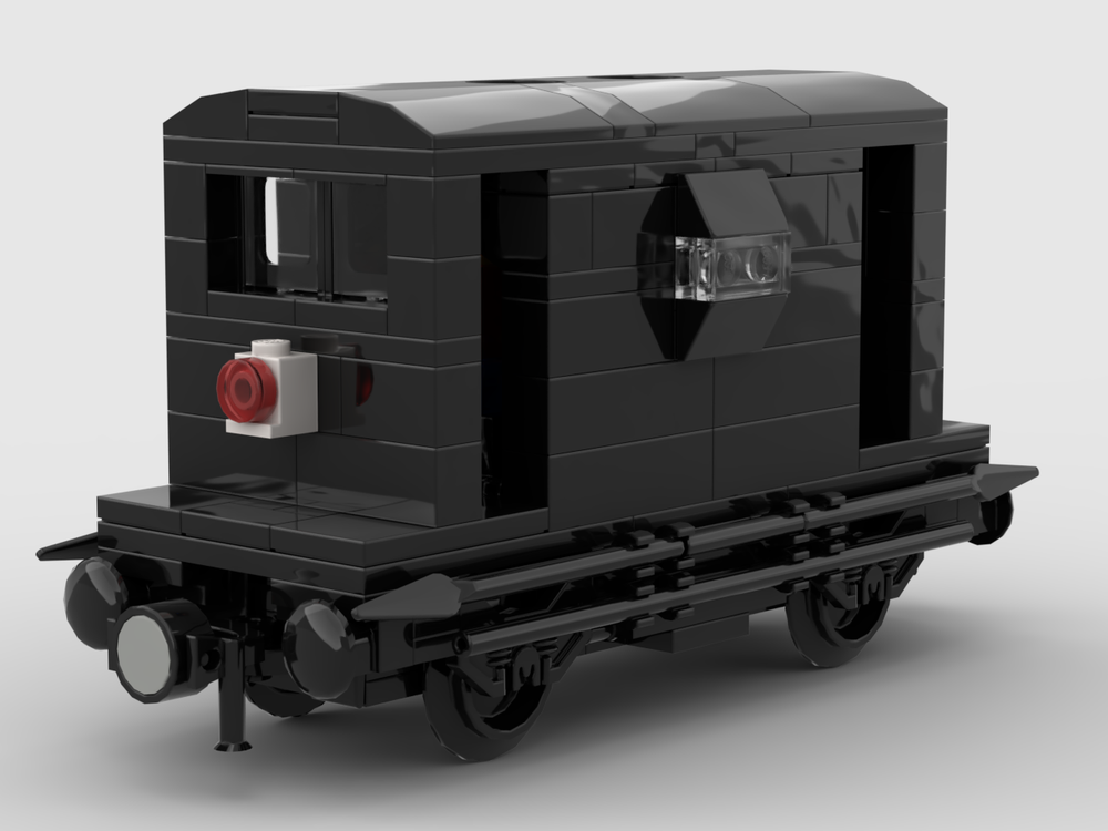 LEGO MOC Railway Break Van (Rolling Stock) by AmacDonald43 ...