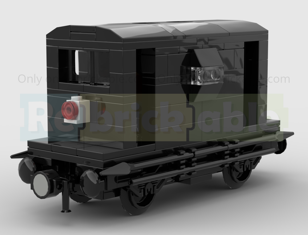 LEGO MOC Railway Break Van by AmacDonald43 | Rebrickable - Build with LEGO