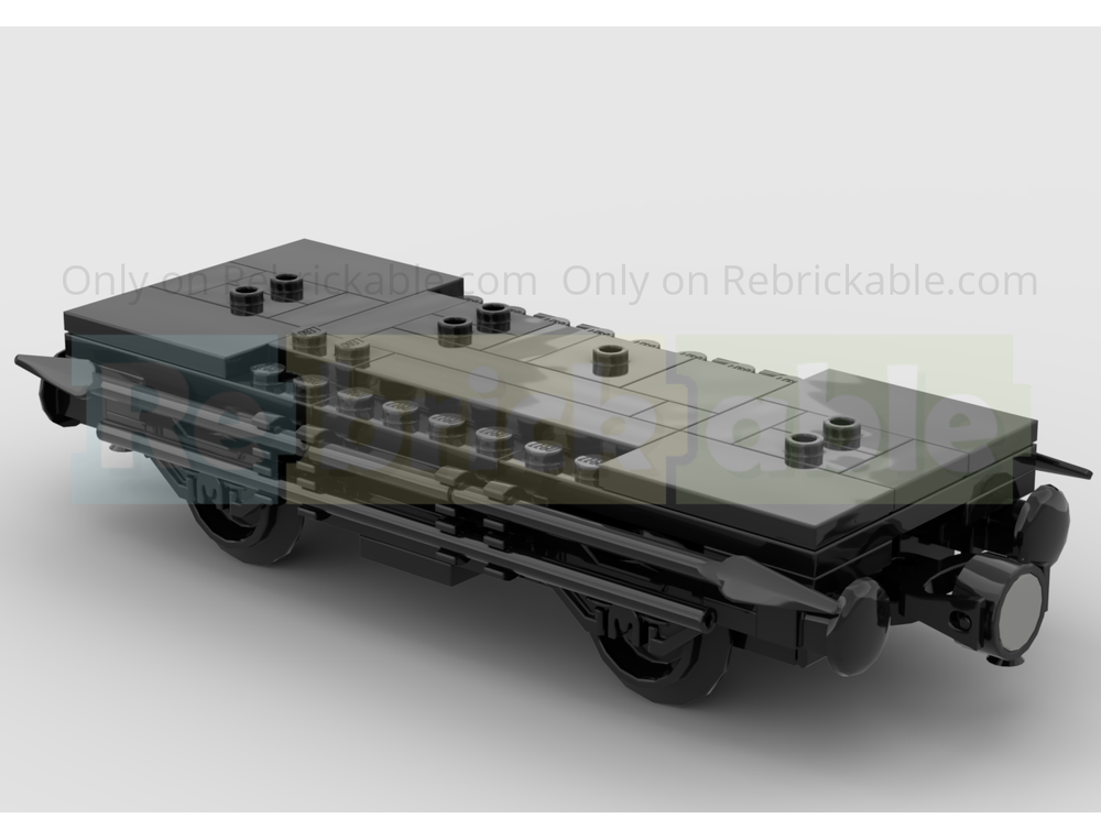 LEGO MOC Railway Break Van by AmacDonald43 | Rebrickable - Build with LEGO