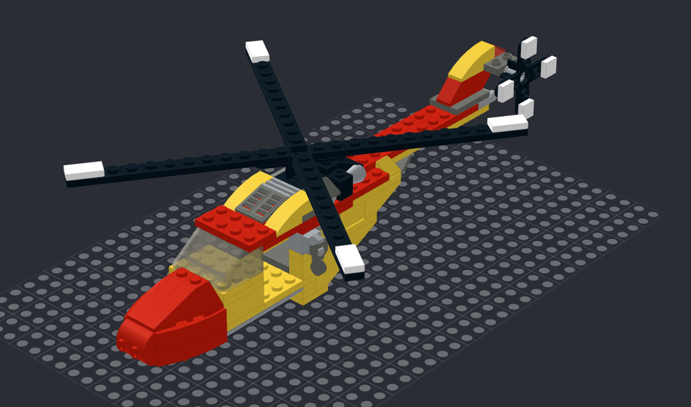LEGO MOC Westland Lynx by Lord_jaron | Rebrickable - Build with LEGO