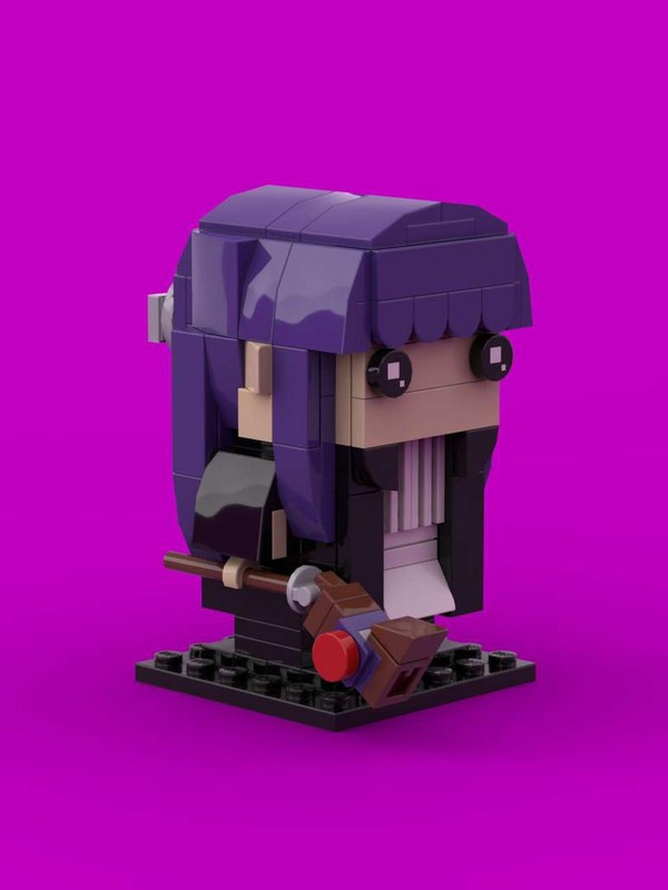 LEGO MOC Fern Brickheadz by Houdai_Bricks | Rebrickable - Build with LEGO