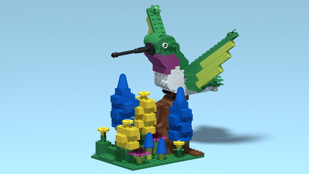 LEGO MOC 11033 Hummingbird by mattking4 | Rebrickable - Build with LEGO