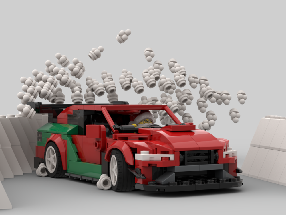 LEGO MOC The "TIRE SLEIGHER" (Christmas Custom) by SuperBrickz ...