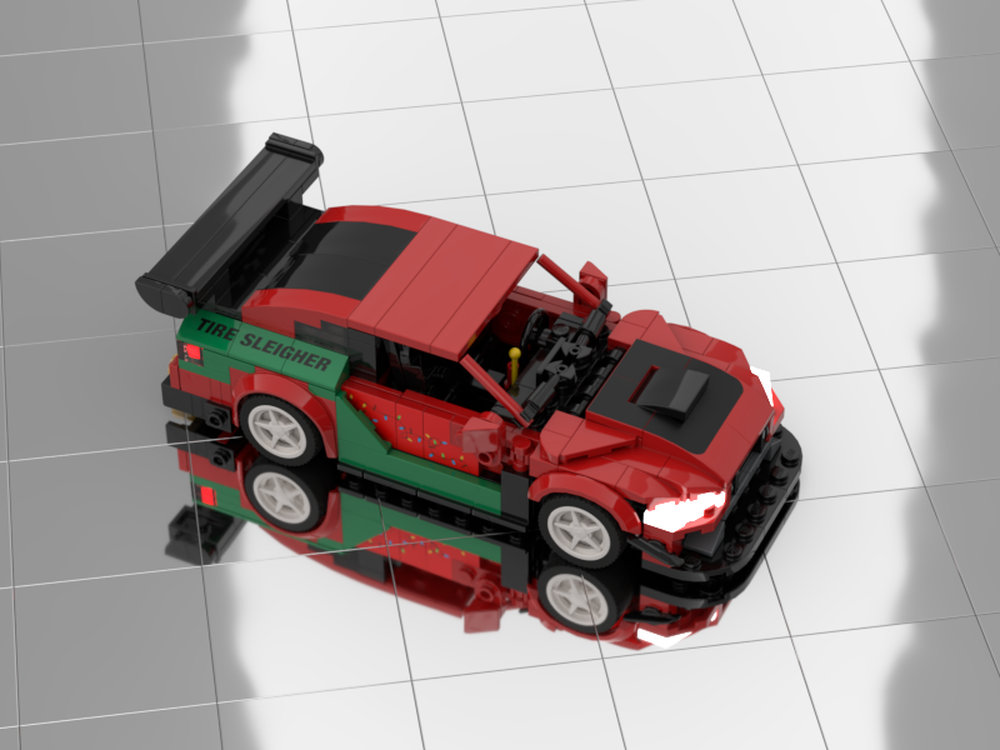 LEGO MOC The "TIRE SLEIGHER" (Christmas Custom) by SuperBrickz ...