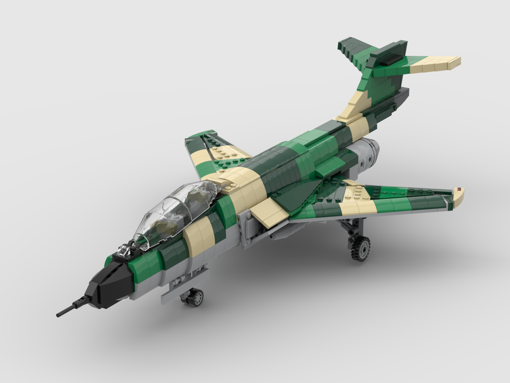 Lego Moc Mcdonnell F 101 Voodoo By Paulmanaitor Rebrickable Build