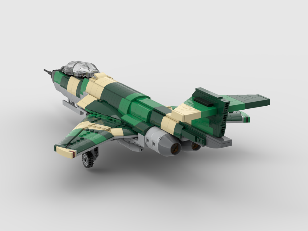 Lego Moc Mcdonnell F 101 Voodoo By Paulmanaitor Rebrickable Build