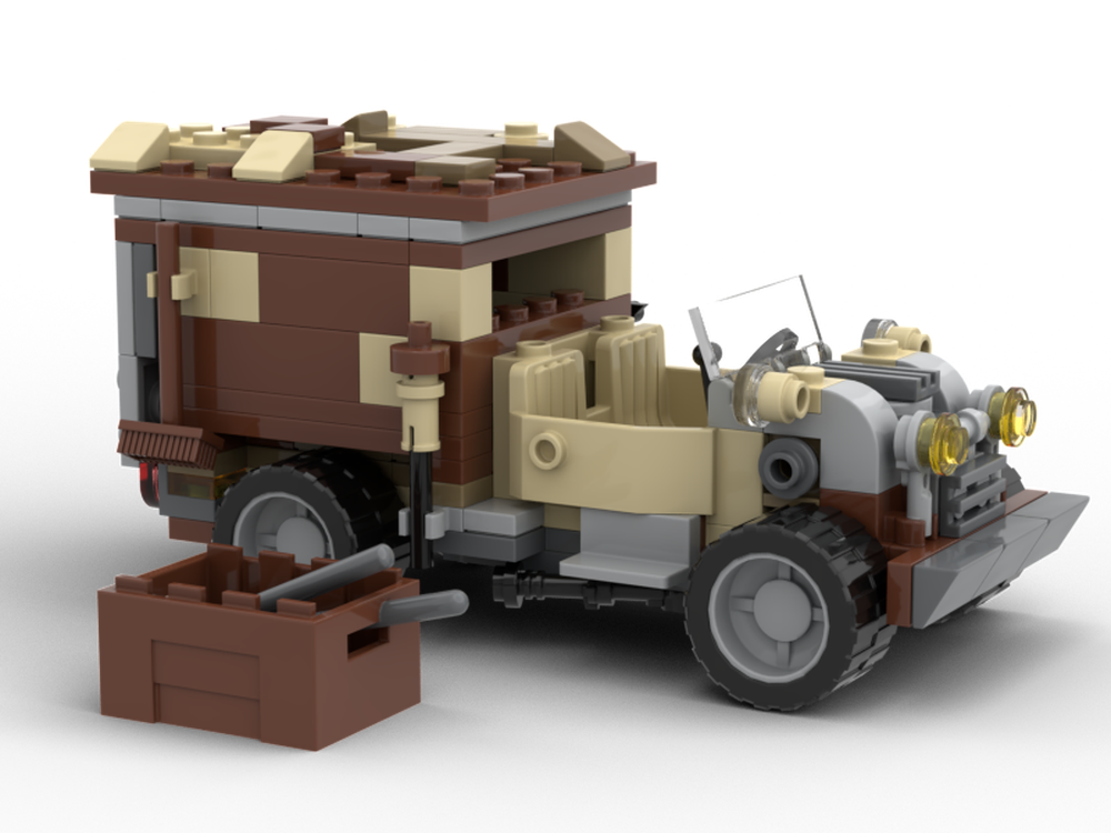 LEGO MOC Archeology/Scavenger Vehicle w/ 2 Seats by BlueB | Rebrickable ...