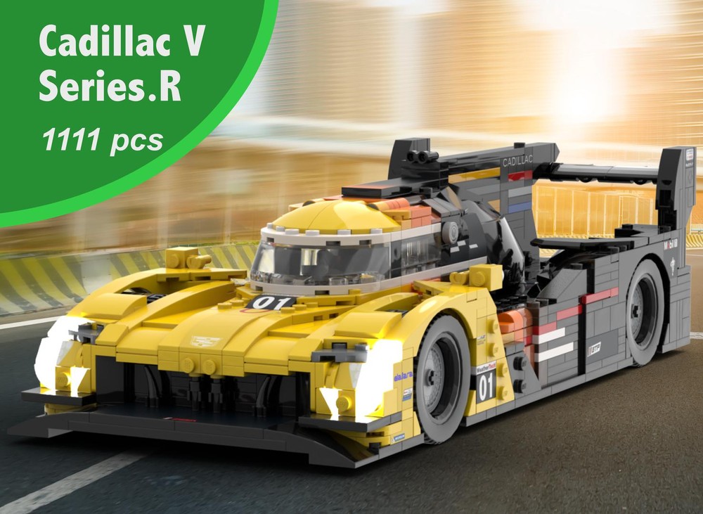 LEGO MOC Cadillac V Series.R by Al3xW40 | Rebrickable - Build with LEGO