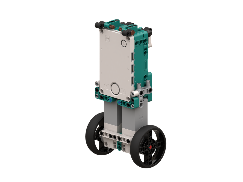LEGO MOC Self balancing robot - no software by BrickDesignerNL ...