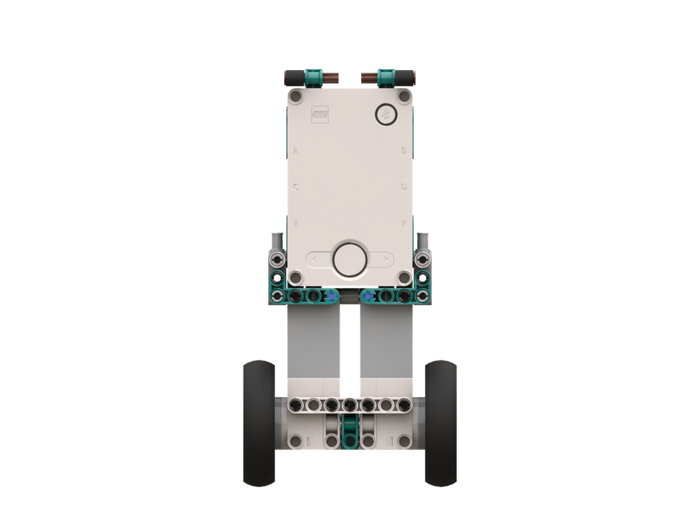 LEGO MOC Self balancing robot - no software by BrickDesignerNL ...