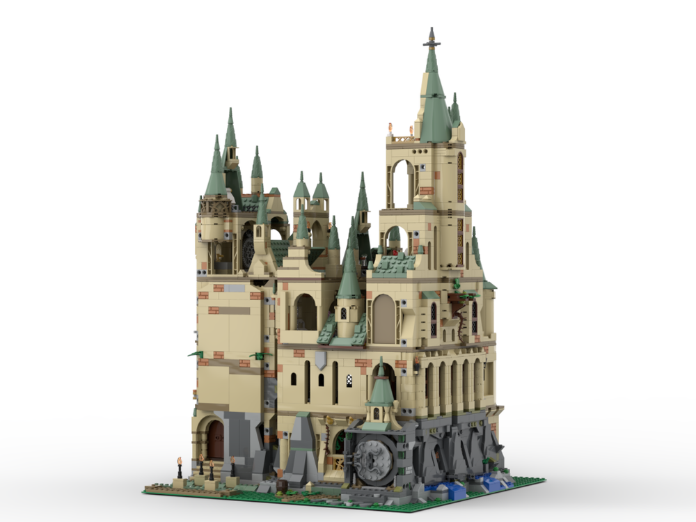 Lego Moc Hp Grand Tower By Brick Artisan Rebrickable Build With Lego