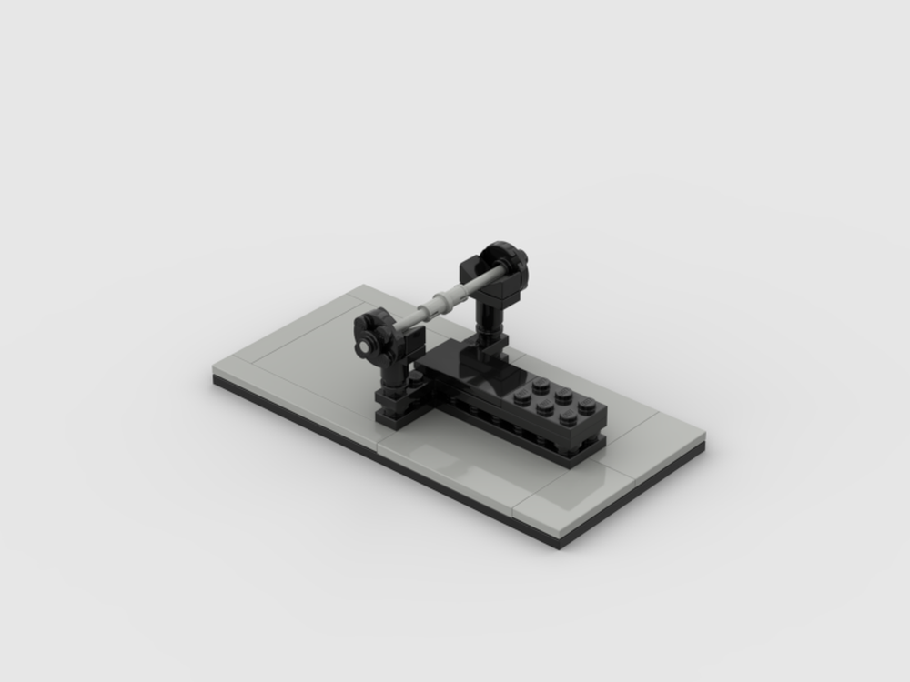 LEGO MOC Benchpress machine by plutobuildslegos | Rebrickable - Build ...