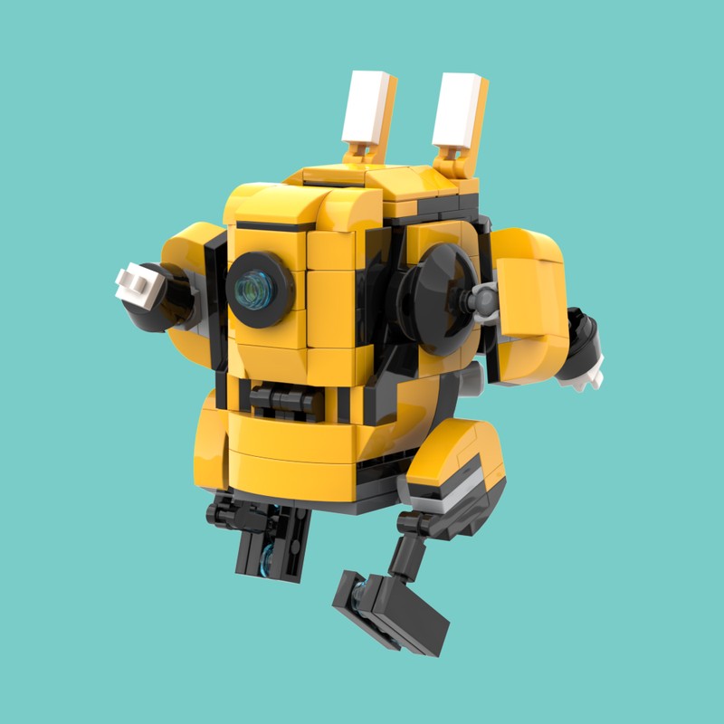 LEGO MOC ORANGE MECH by choi_dambaek | Rebrickable - Build with LEGO