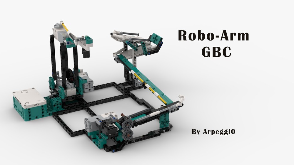 LEGO MOC Robo-Arm GBC by Arpeggi0 | Rebrickable - Build with LEGO