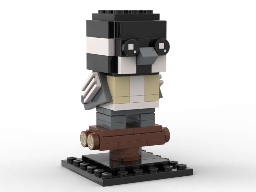 LEGO MOC Black Capped Chickadee: Birdheadz by OrchardBuilds ...