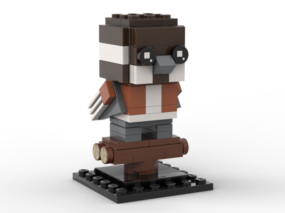 LEGO MOC Chestnut Backed Chickadee: Birdheadz by OrchardBuilds ...