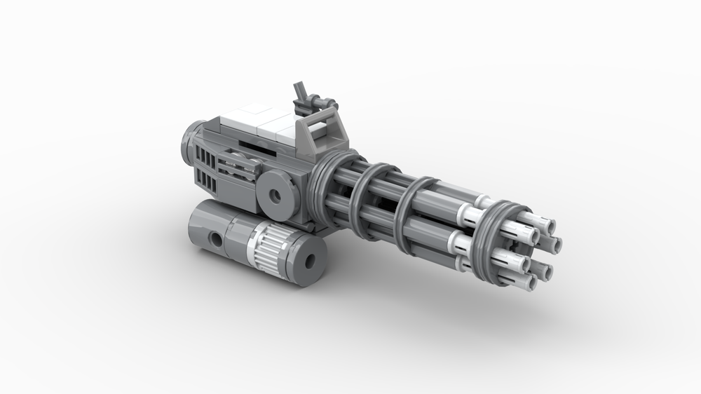 LEGO MOC Valkyrie's Call Gatling Gun by SparrowLegs | Rebrickable ...